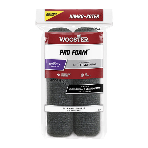 Jumbo Koter Pro Dooz Roller Sleeve 2Pack - Foam | Haydn Brush Company NZ
